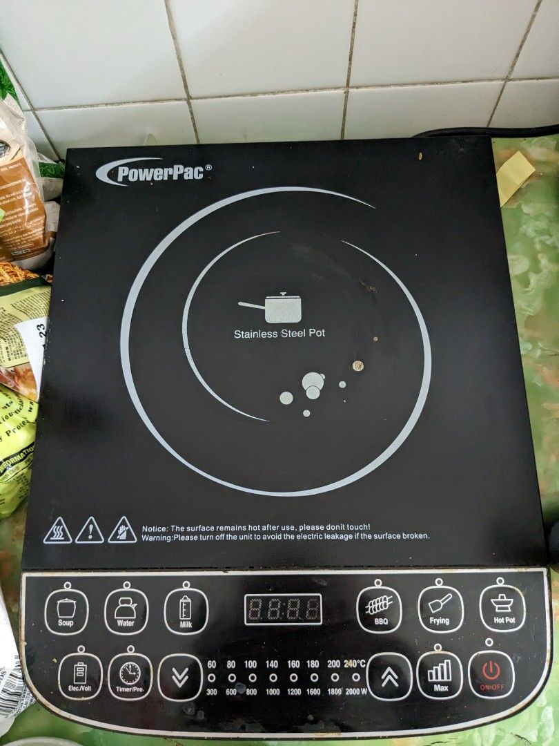 Powerpac Induction Cooker, TV & Home Appliances, Kitchen Appliances ...