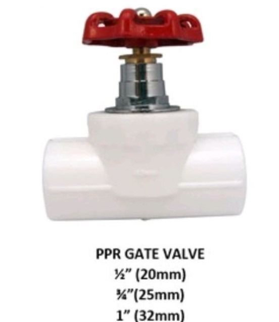 PPR Gate Valve Hot and Cold PPR Fittings 1/2" 20mm 3/4" 25mm 1" 32mm ...