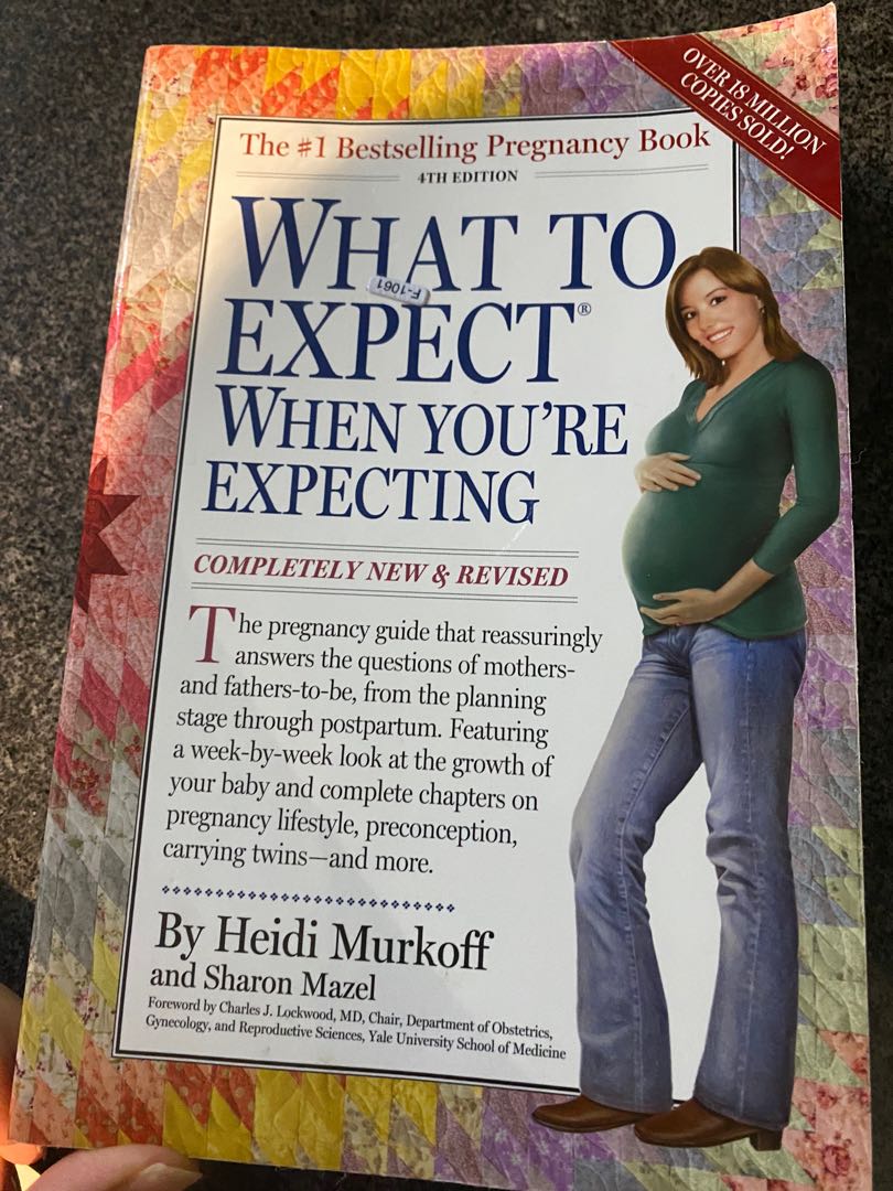 Pregnancy book what to expect, Babies & Kids, Maternity Care on Carousell