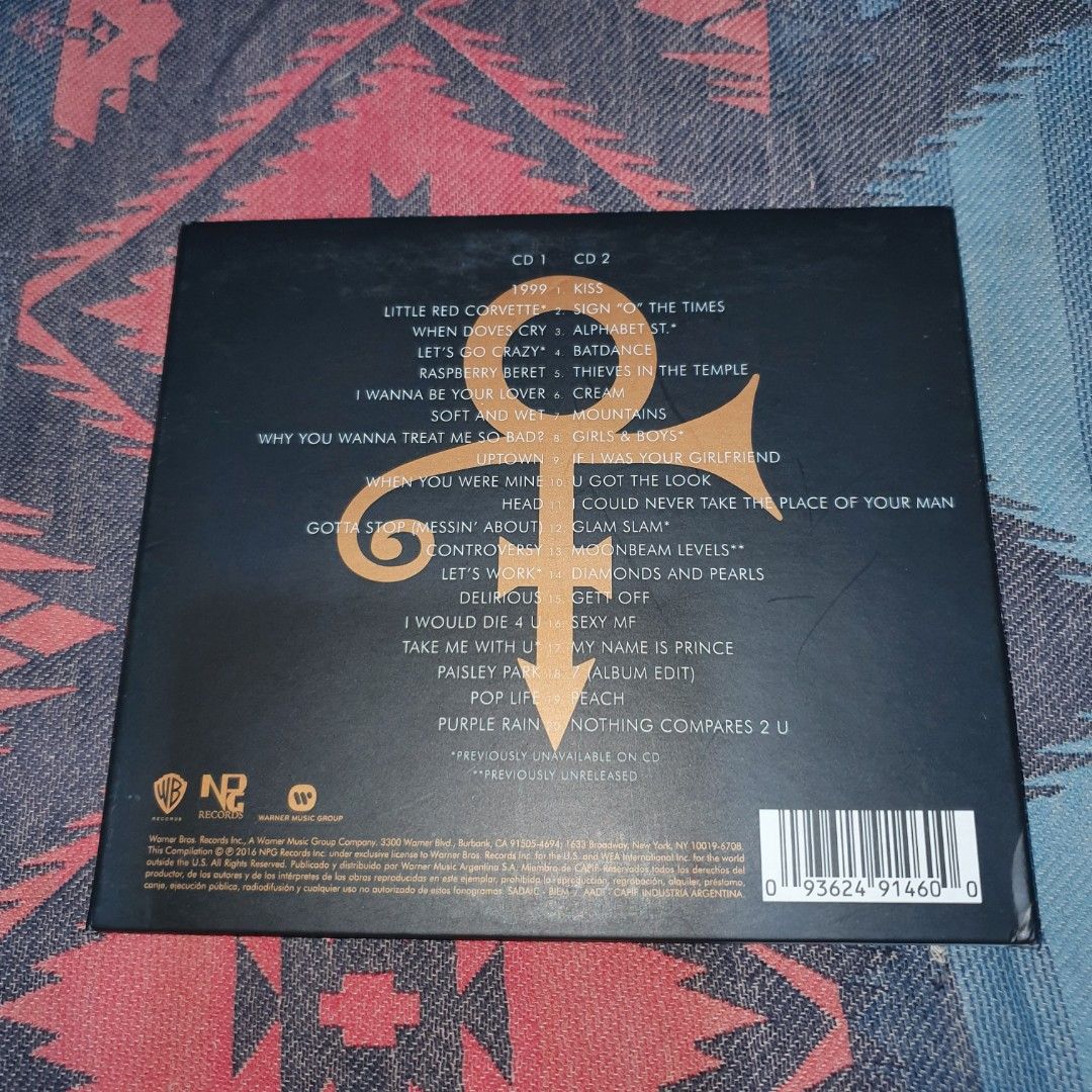 Prince - 4Ever - Greatest Hits - 2CD NM, Hobbies & Toys, Music & Media ...