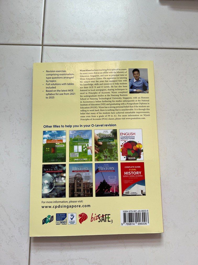 Principles of Accounts POA Assessment Book, Hobbies & Toys, Books ...