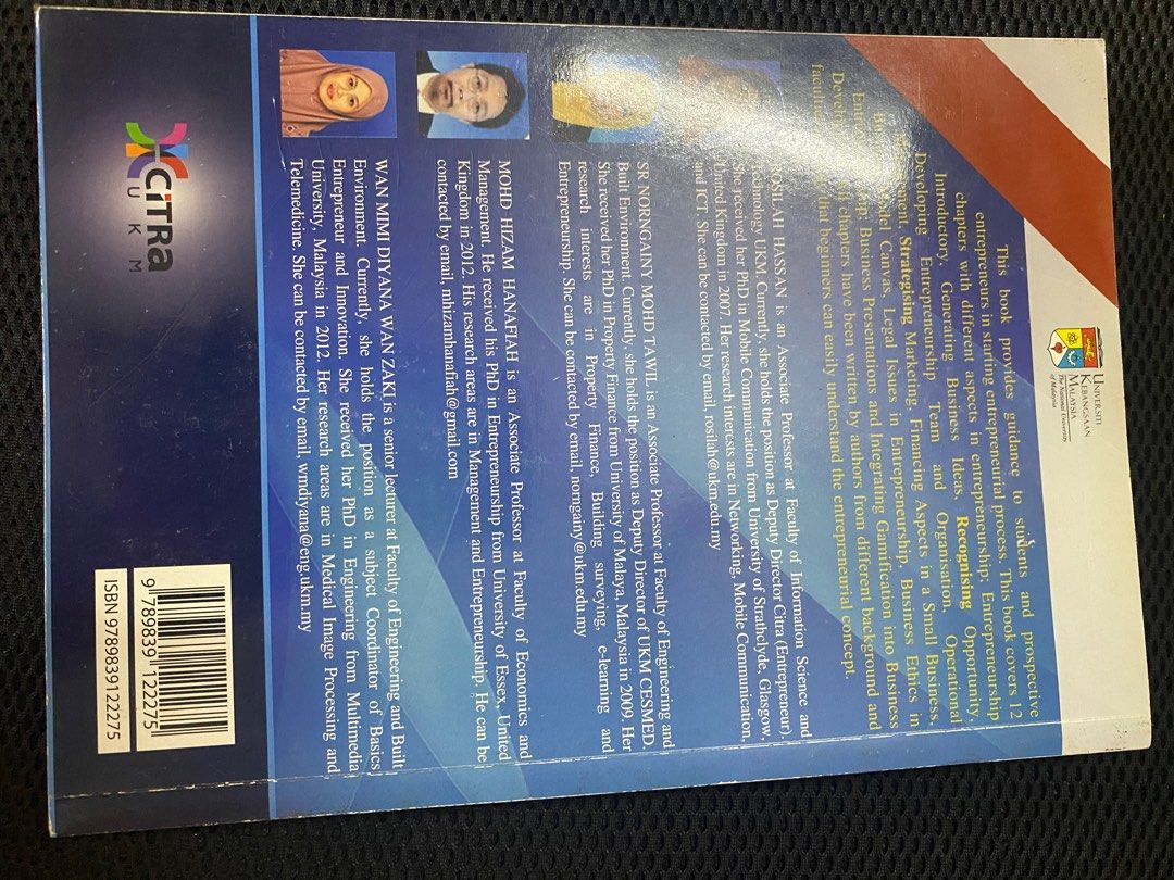 Principles of entrepreneurship and innovation UKM, Hobbies & Toys ...