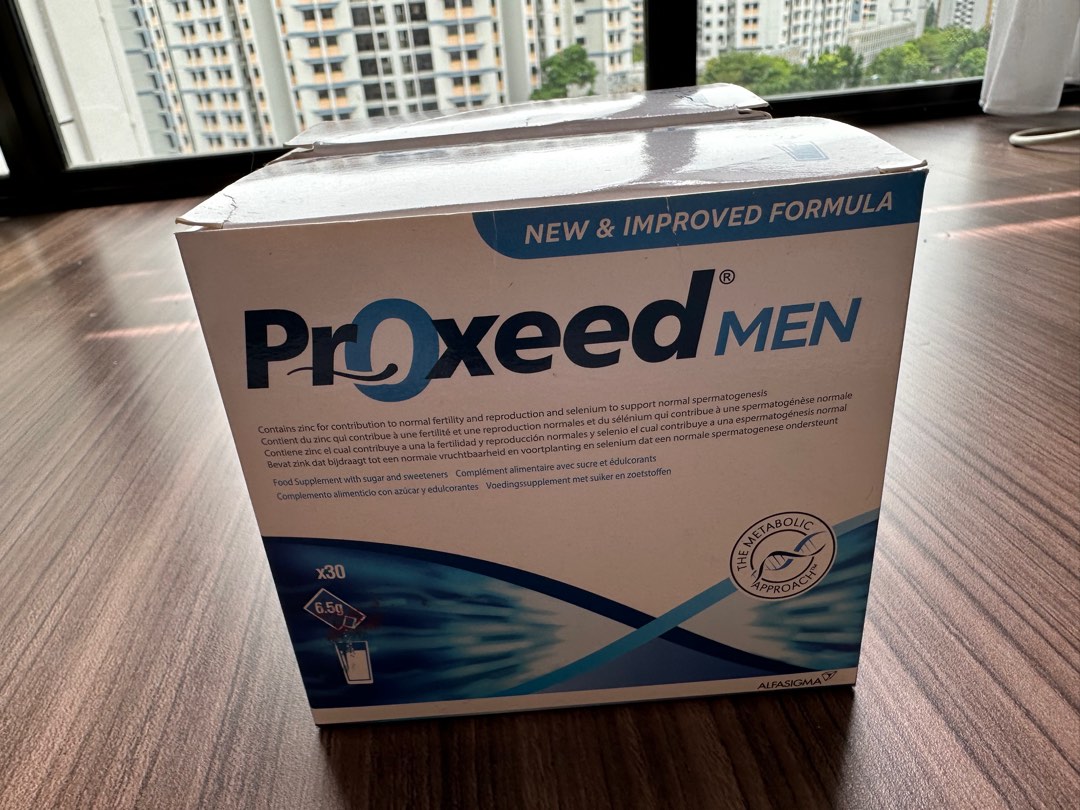 Proxeed Fertility Supplement for Men, Health & Nutrition, Health ...