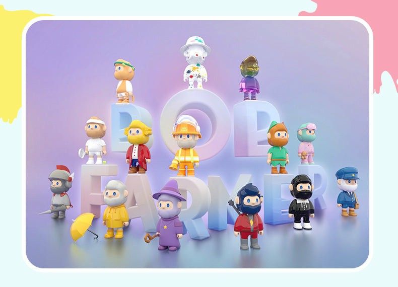 [RARE! FARMER BOB] FARMER BOB COLOR SERIES FULL SET AND INDIVIDUAL ...