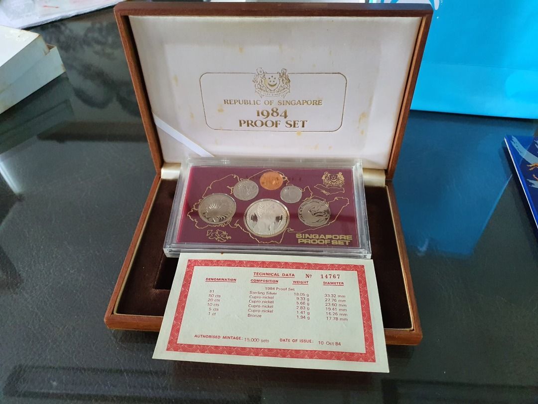 Rare Proof Coins Set in Different denomination with certificate ...