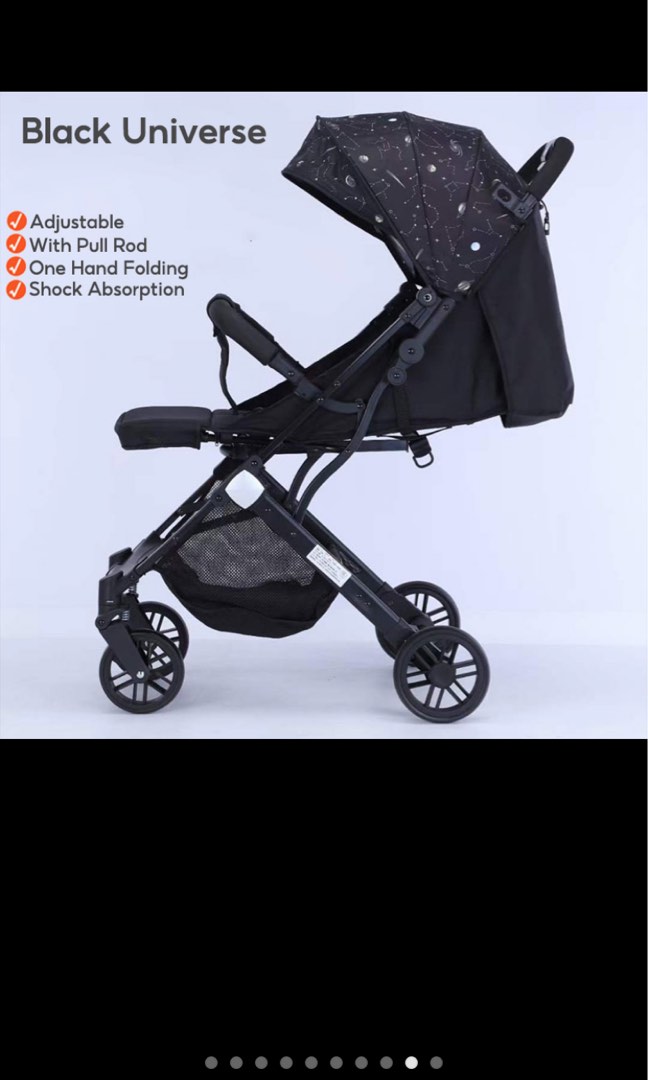 Light weight Reclinable foldable baby stroller, Babies & Kids, Going ...