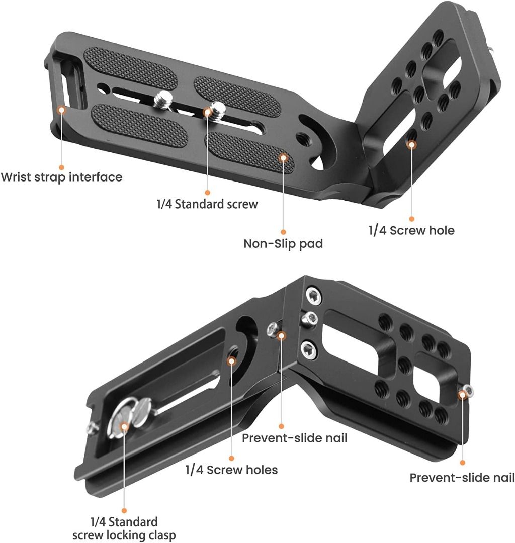 Refutuna L Bracket Universal DSLR Camera L Plate for Vertical and ...