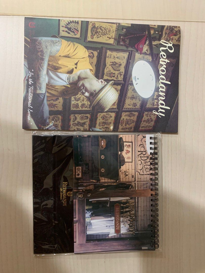 retrodandy lookbook 型錄 桌曆, 書籍、休閒與玩具, 書本及雜誌, 雜誌在旋轉拍賣