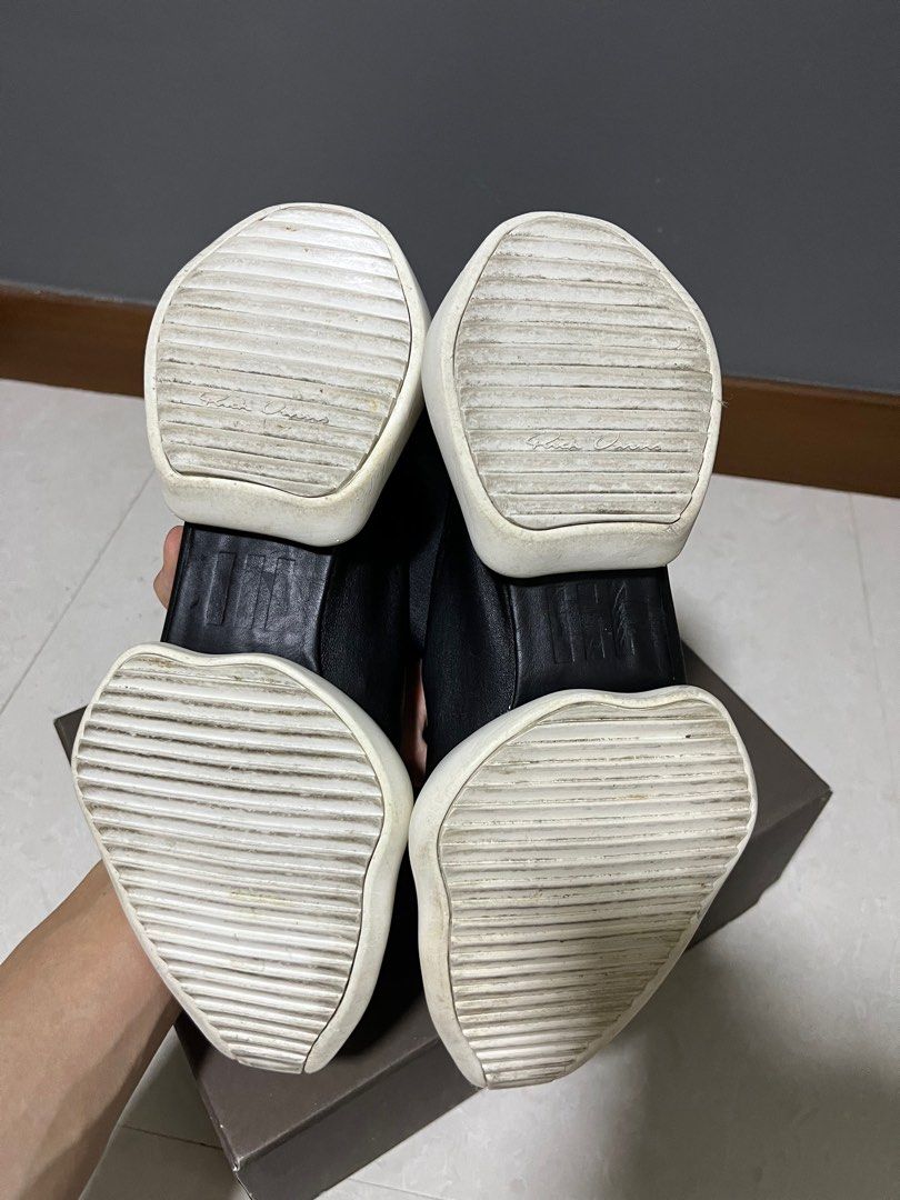 Rick Owens x Adidas Runner Stretch Boots, Men's Fashion, Footwear ...