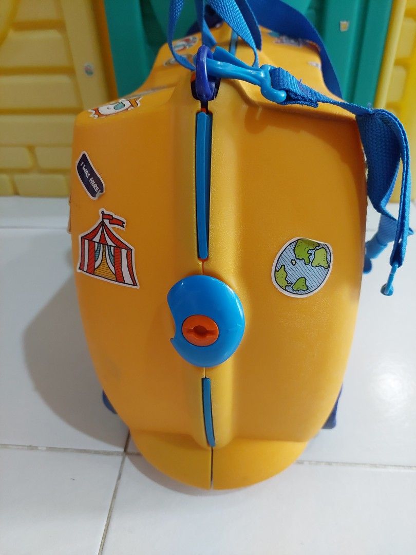 Ride on Trunki Luggage with POSB logo, Hobbies & Toys, Travel, Luggage ...