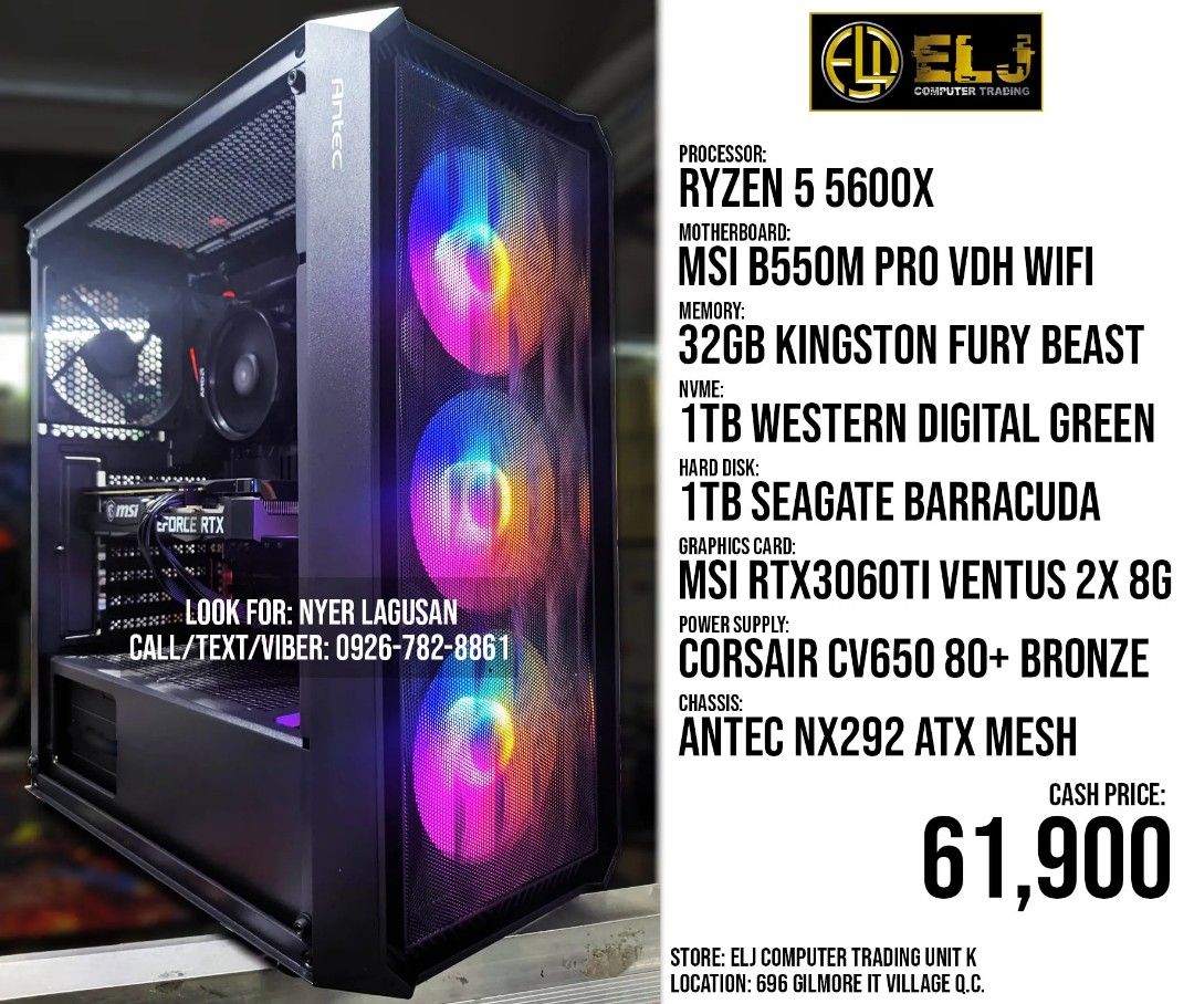 RYZEN 5 5600X GAMING DESKTOP, Computers & Tech, Desktops on Carousell