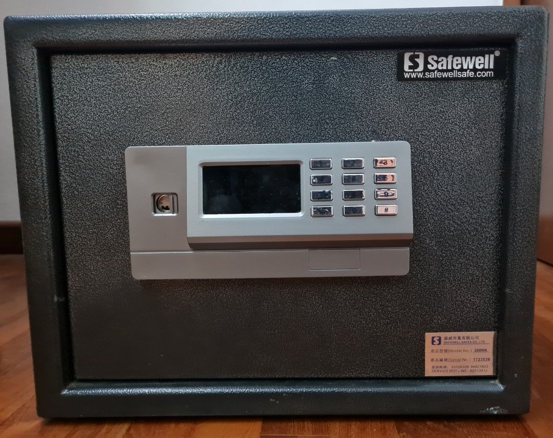 Digital Safe Safewell 300 HK, Furniture & Home Living, Security & Locks ...