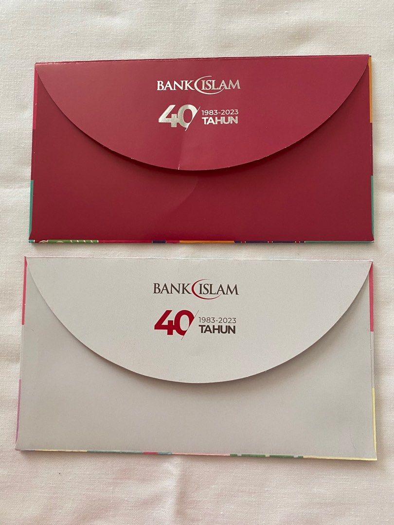 Sampul Duit Raya - Bank Islam 2023 (4 pieces), Hobbies & Toys ...