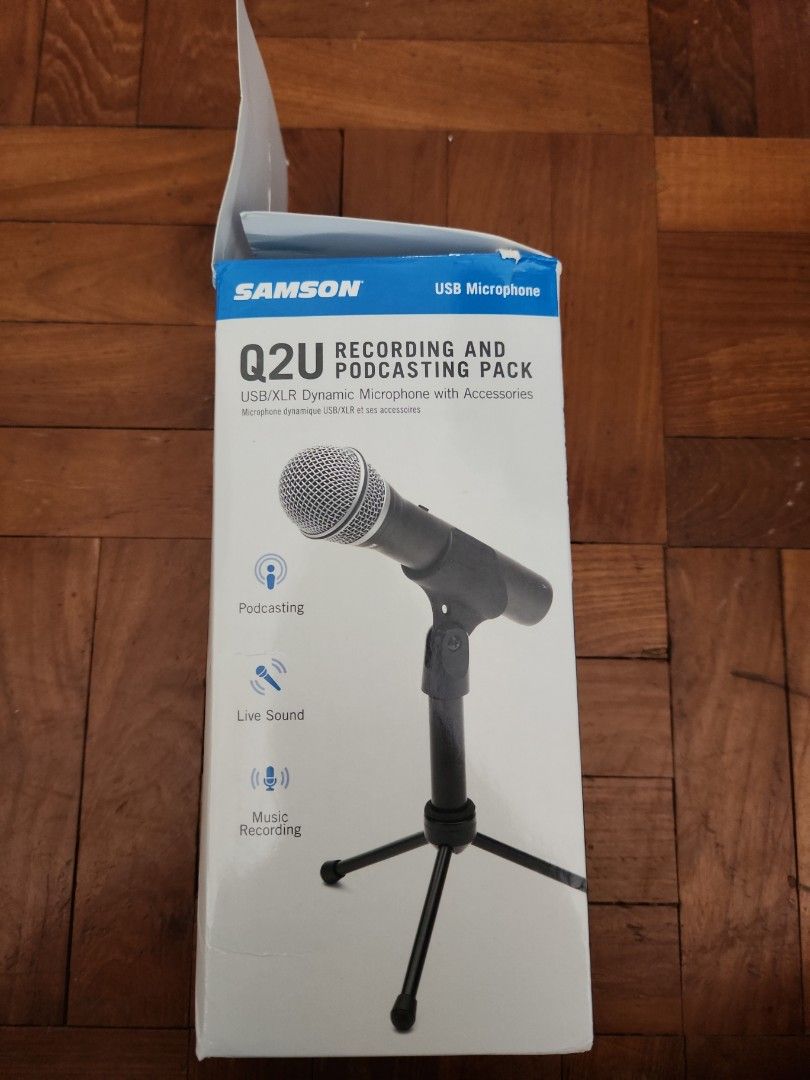 Samson Q2U, Audio, Microphones on Carousell