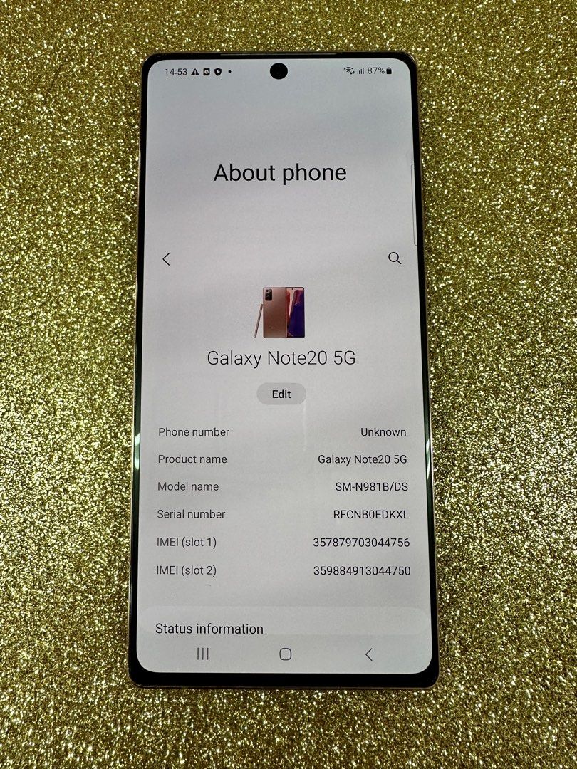 Samsung Note 20 256gb, Mobile Phones & Gadgets, Mobile Phones, Android ...