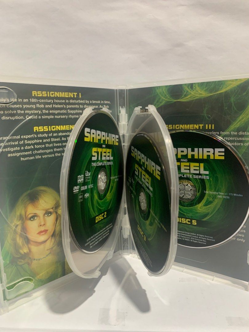 Sapphire and Steel |The Complete Series DVD, Hobbies & Toys, Music ...