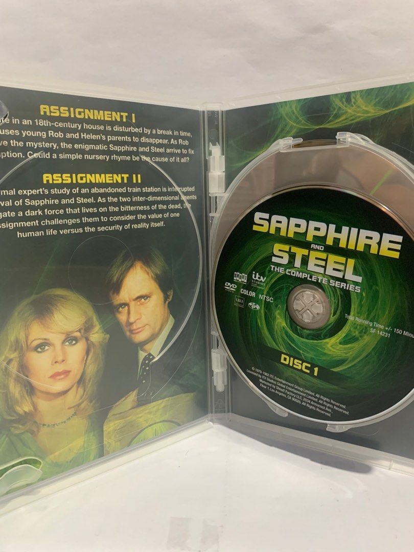 Sapphire and Steel |The Complete Series DVD, Hobbies & Toys, Music ...