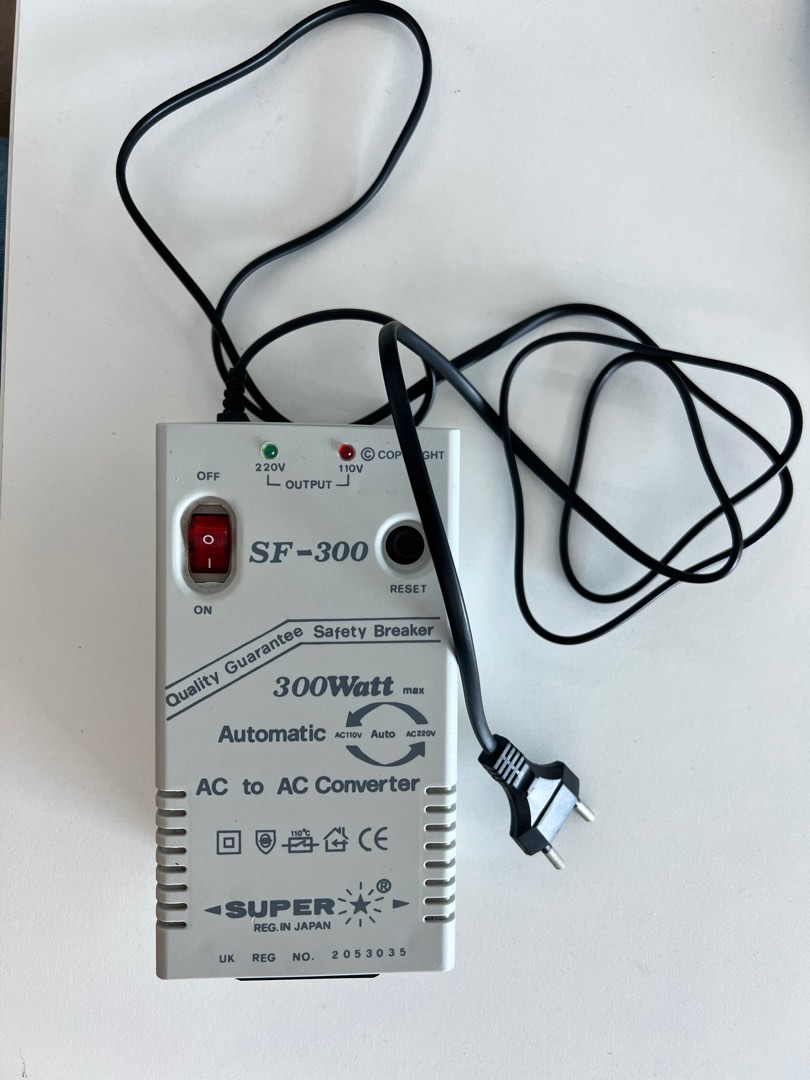 SF300 seven stars step down voltage transformer 220/100 V, TV & Home ...