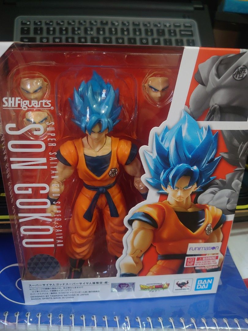 Sh figuarts Super Saiyan blue Goku on Carousell