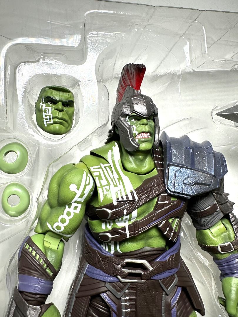 Shf - Thor Ragnarok 野蠻人戰士 Hulk 變形俠醫(可夾Marvel Legends, Figma & Mafex ...