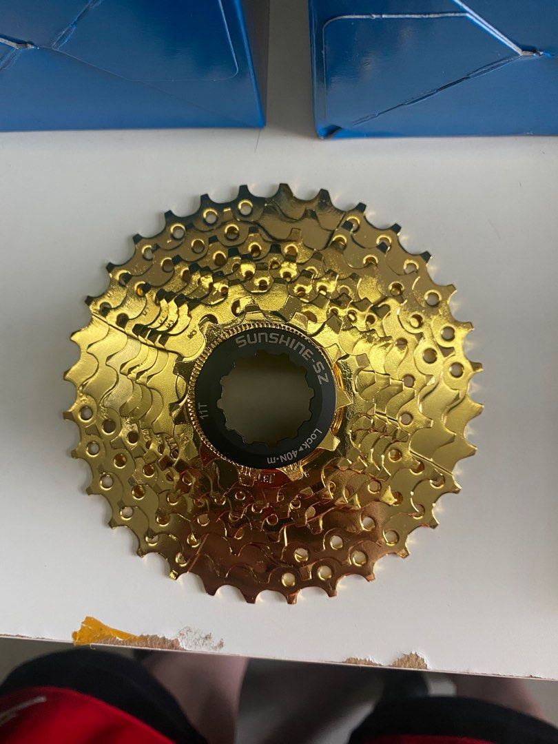 Shimano sora 9 speed groupset gold, Sports Equipment, Bicycles & Parts ...