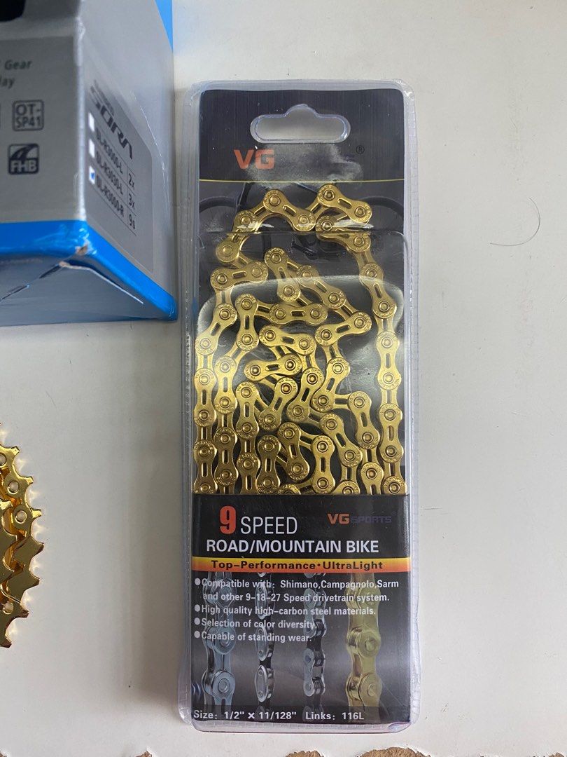 Shimano sora 9 speed groupset gold, Sports Equipment, Bicycles & Parts ...