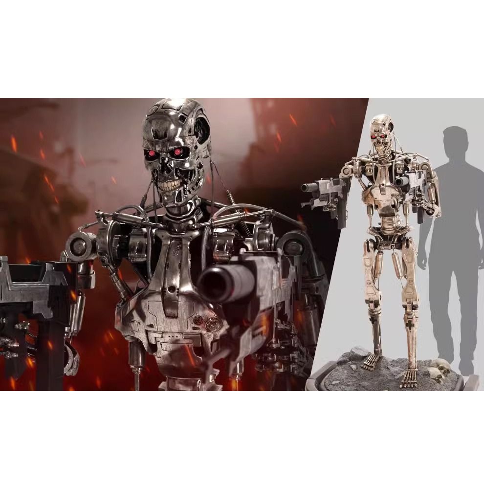 Sideshow Collectibles Terminator T-800 Endoskeleton Life-Size 1:1 Scale ...