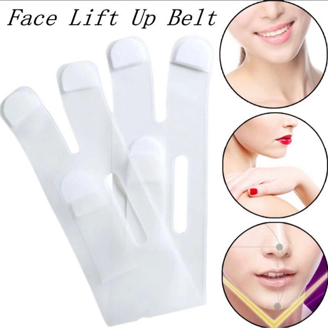 Silicon V shaped face slimming band, Beauty & Personal Care, Face, Face ...