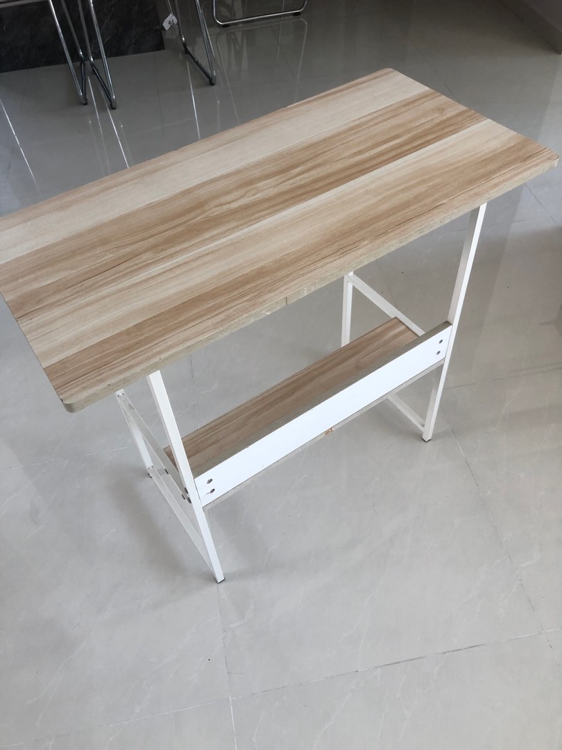 Simple study table, Furniture & Home Living, Furniture, Tables & Sets ...