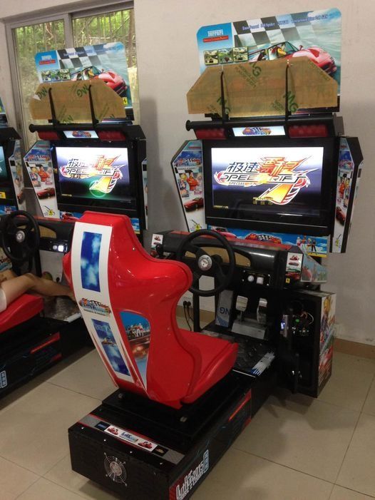 SINGLE RACING CAR ARCADE MACHINE, Sports Equipment, Other Sports ...