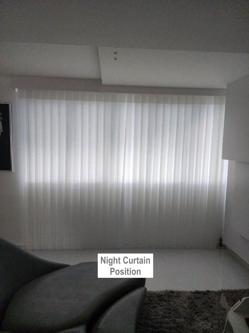 Smart 2-in-1 Unislat Curtain, Furniture & Home Living, Home Decor ...