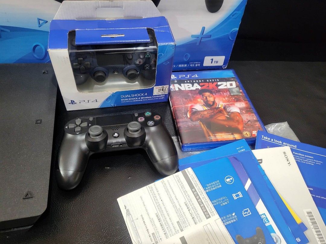 Sony Playstation 4 Slim 1 Terabyte Complete Package with Freebies 10k ...