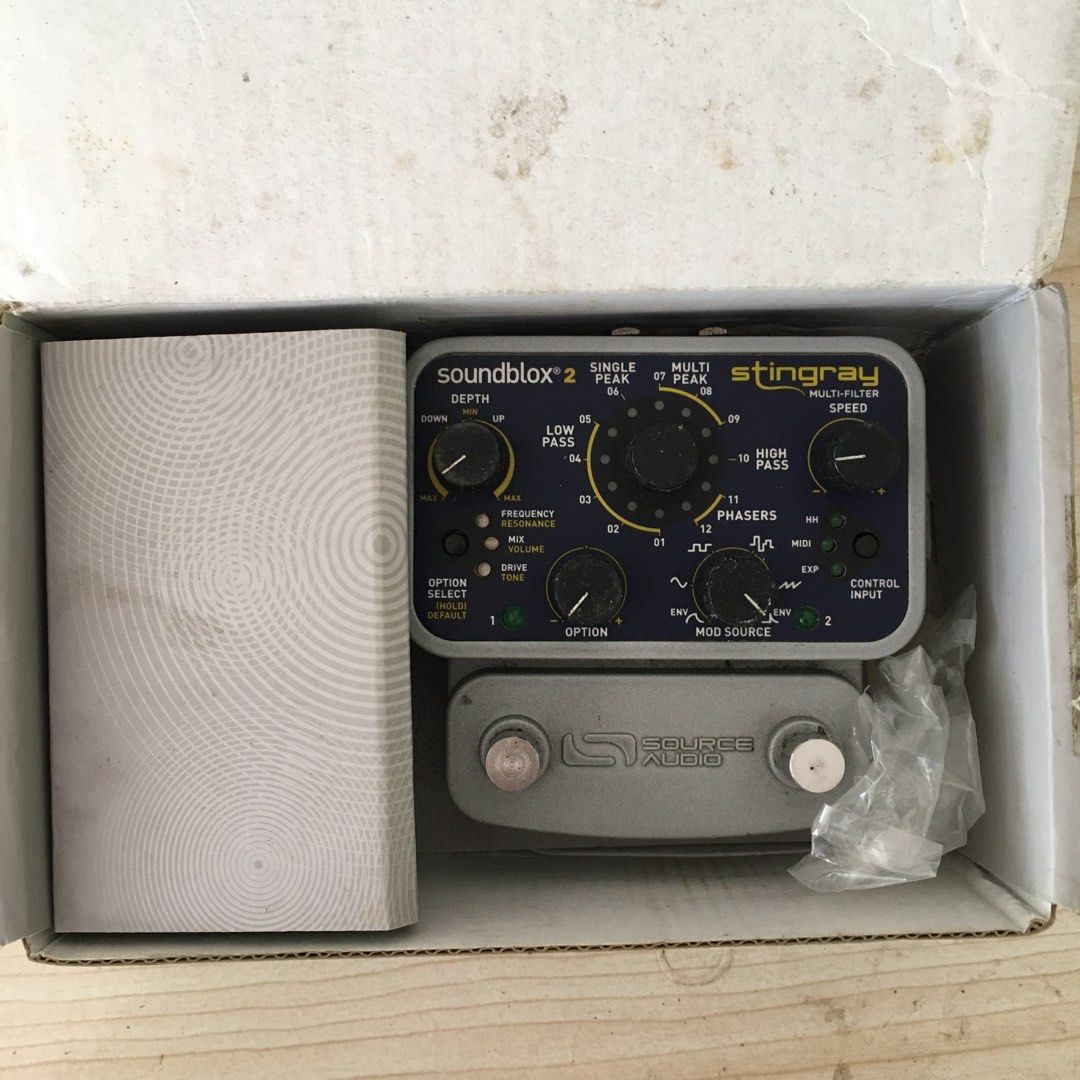 Soundblox 2 stingray langka, Musik & Media, Alat di Carousell