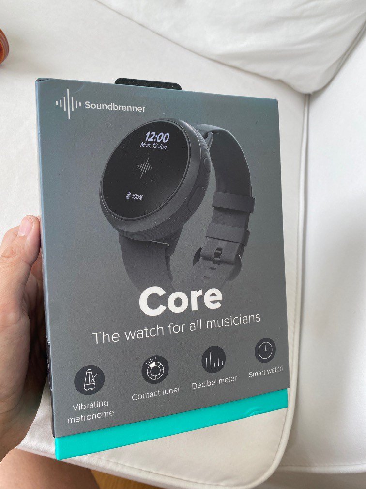 Soundbrenner core vibrating metronome / tuner /decibel meter/smart ...