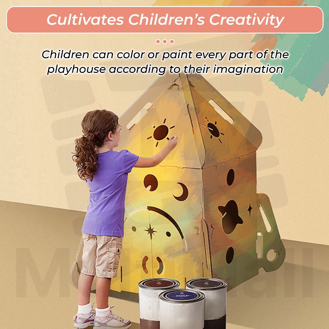 Space House DIY Cardboard Toy House For Kids Fun | DIY Craft For Kids ...