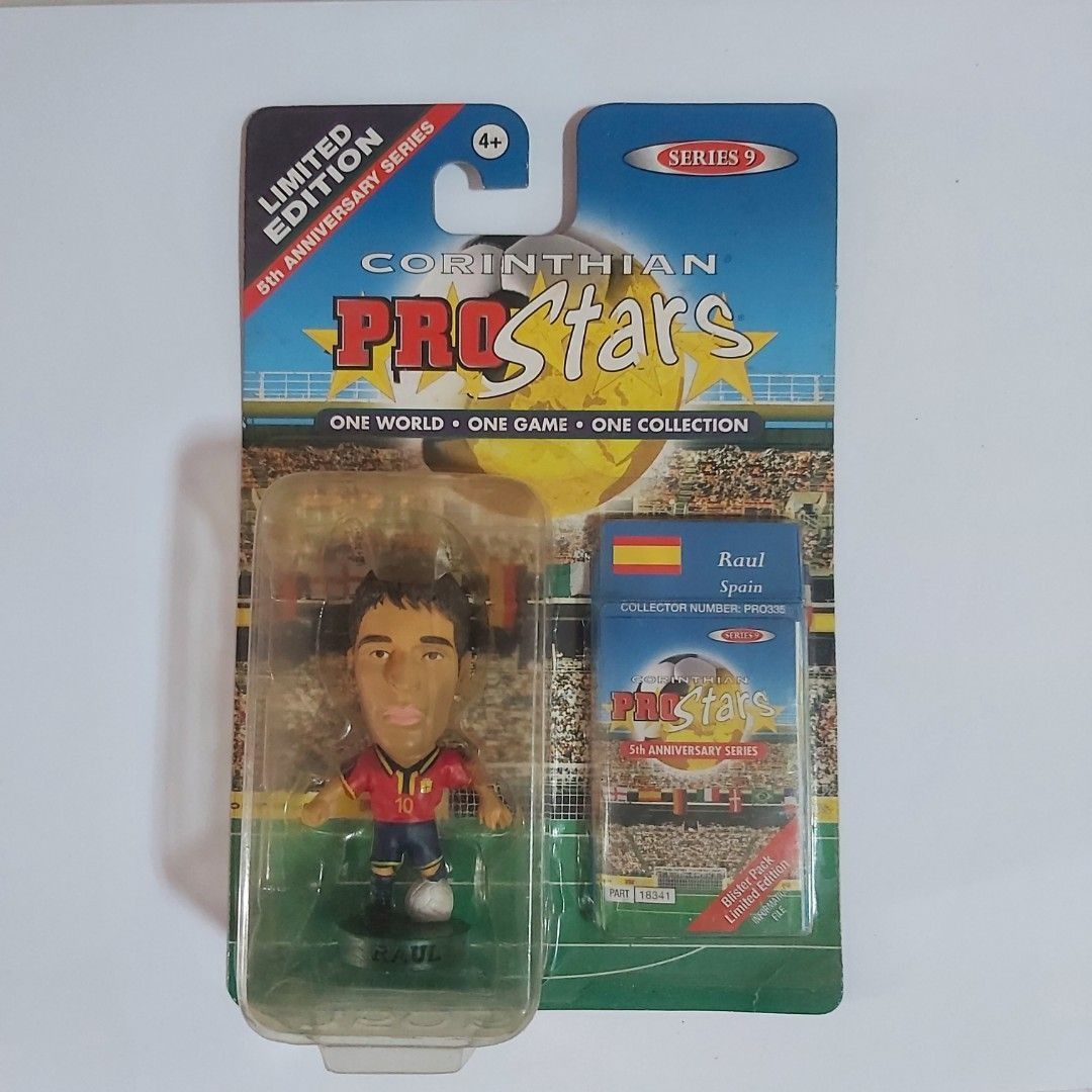 Spain Raul Corinthian Prostars Figurine, Hobbies & Toys, Toys & Games ...