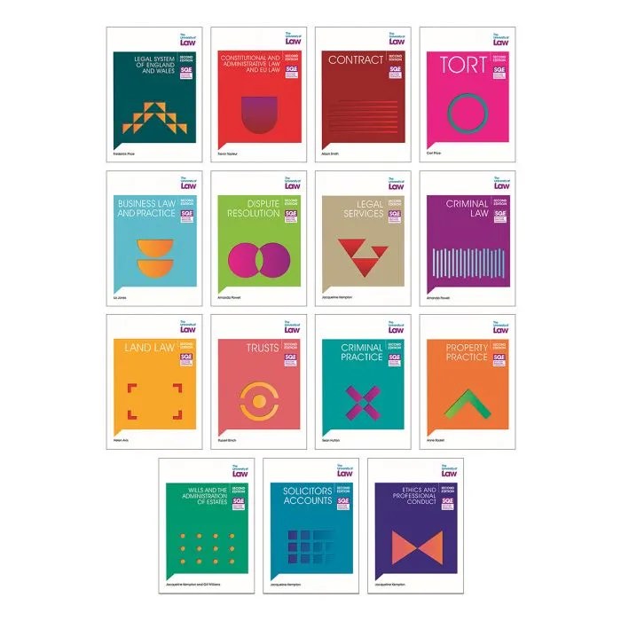 SQE 1 UK Law Textbooks - University of Law 2021, Hobbies & Toys, Books ...