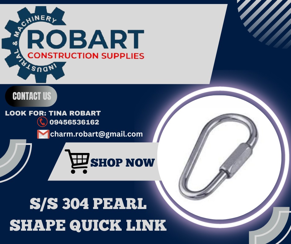 S/S 304 PEARL SHAPE QUICK LINK, Commercial & Industrial, Construction ...
