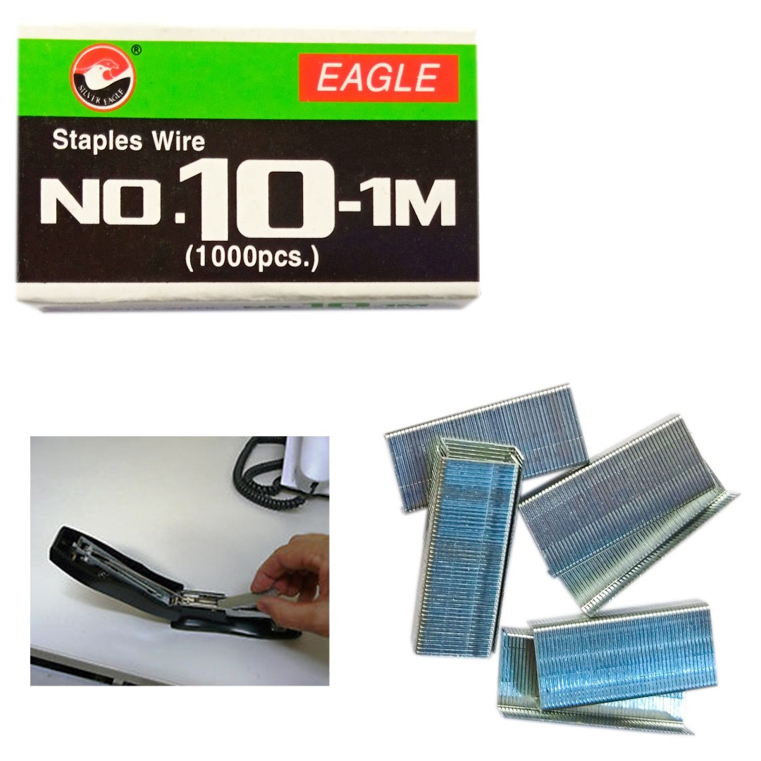 Staple Wire - #1112 No.10 Small Eagle Bala ng Stapler school & office ...