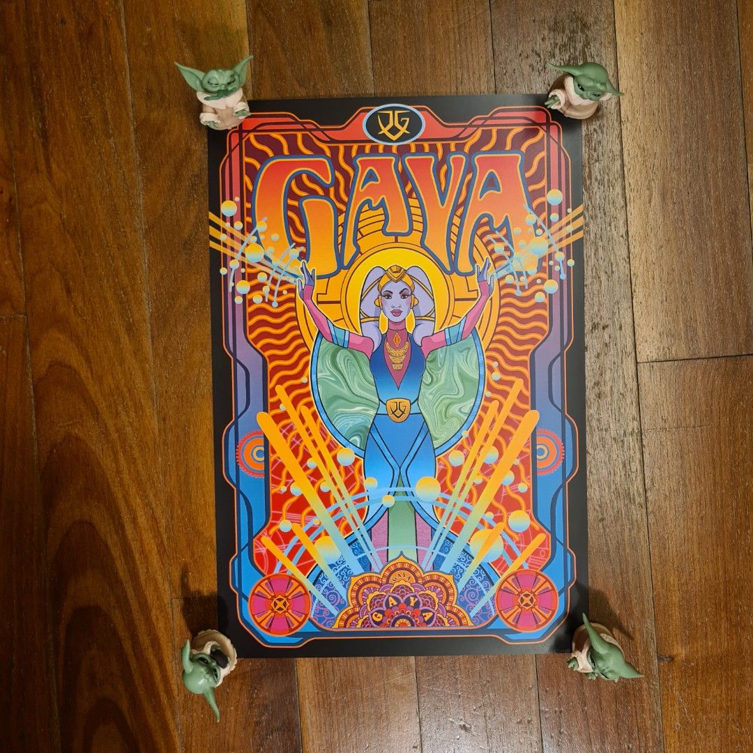 Star Wars Gaya poster from Star Wars Celebration 2023, Hobbies & Toys ...