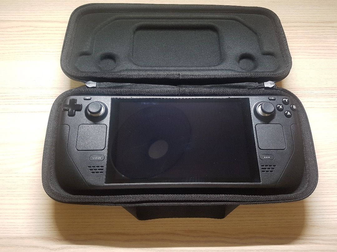 Steam Deck 64gb with JSAUX Modcase and Tempered glass on Carousell
