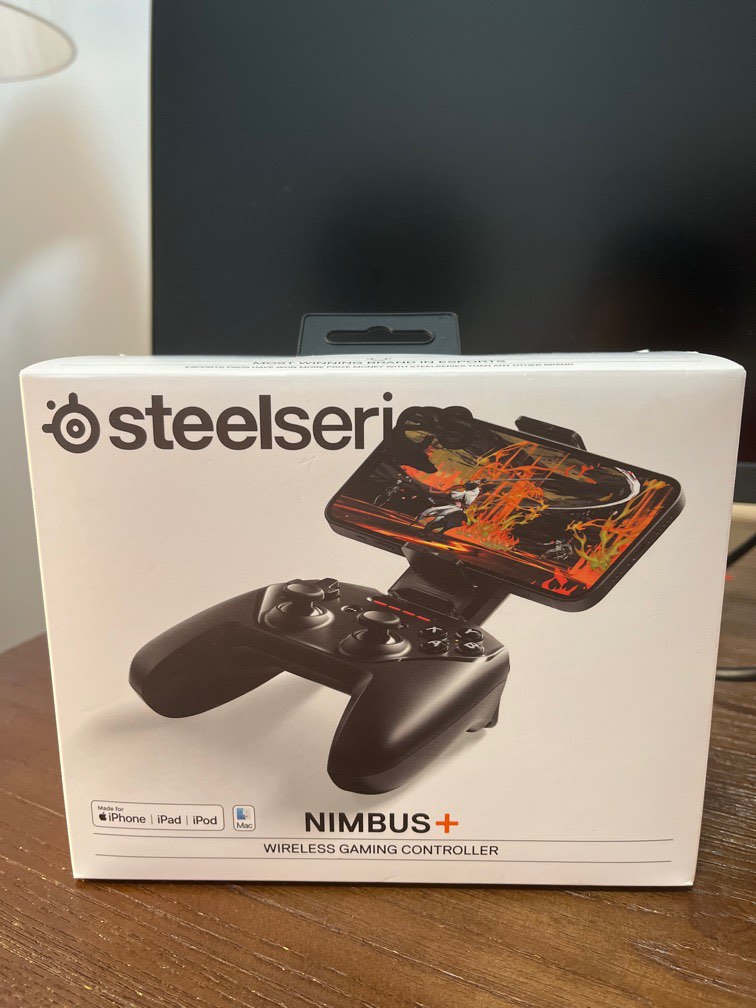 Steelseries NIMBUS+ wireless gaming controller for iPhone/iPad/iPod ...