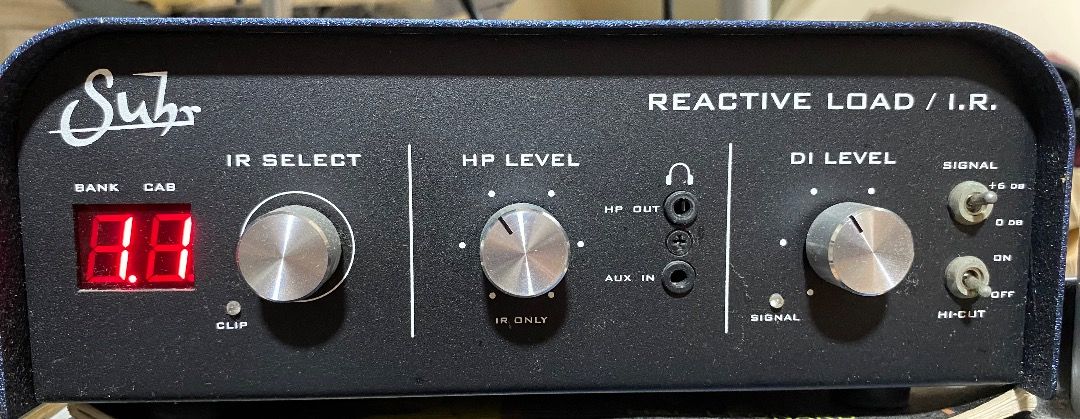 Suhr Reactive Load IR 8 Ohm DI Box with Impulse Responses, Hobbies ...