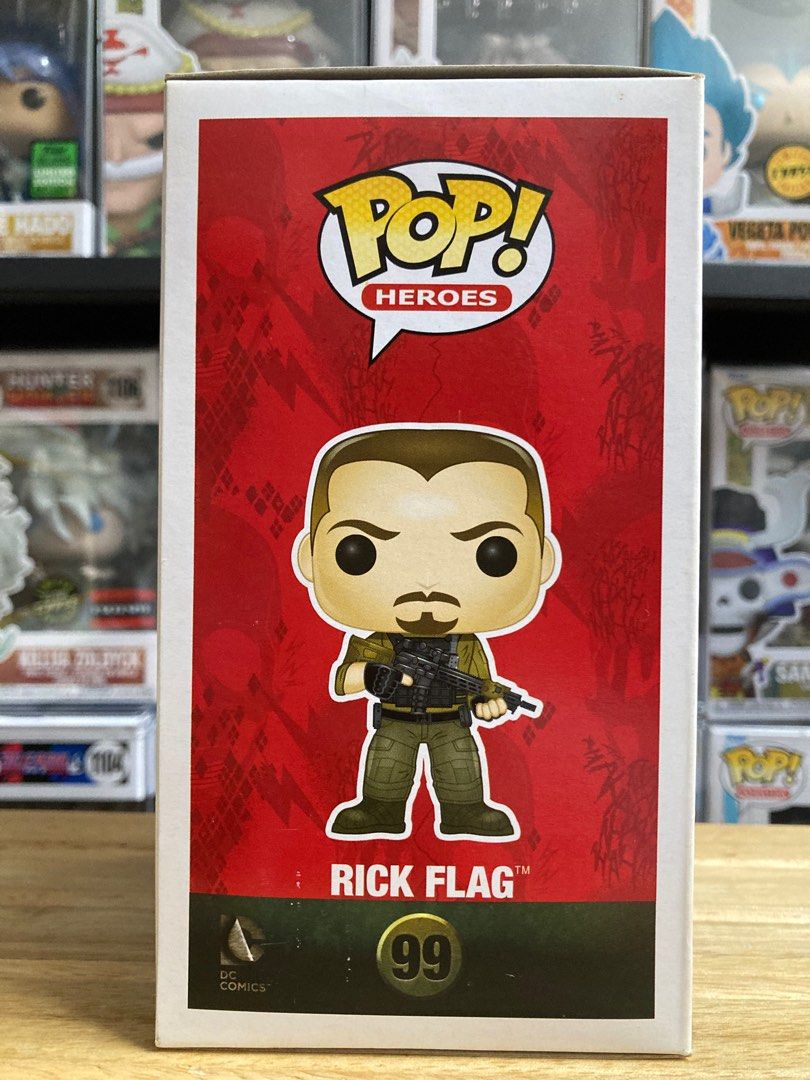 Suicide Squad Rick Flag Funko Pop, Hobbies & Toys, Toys & Games on ...