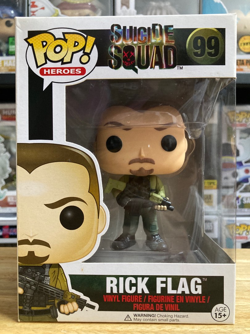 Suicide Squad Rick Flag Funko Pop, Hobbies & Toys, Toys & Games on ...