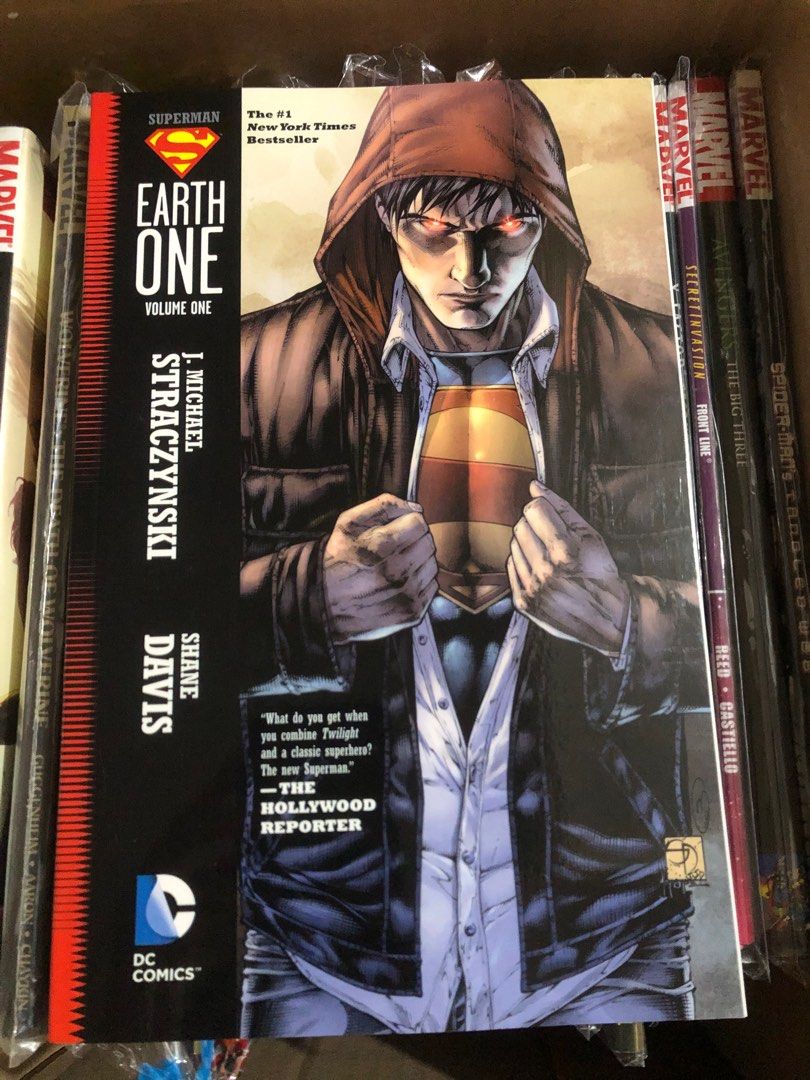 SUPERMAN EARTH ONE VOLUME ONE PAPERBACK on Carousell