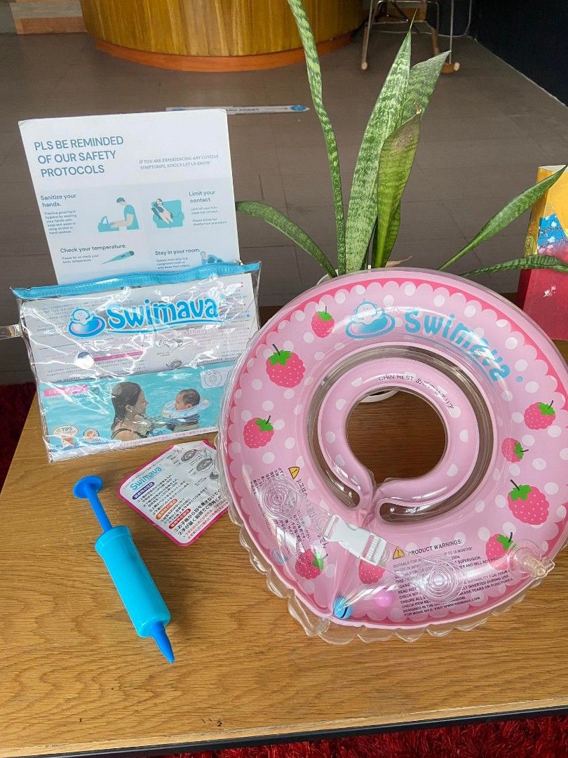 SWIMAVA STARTER RING NECK FLOATER, Babies & Kids, Bathing & Changing, Other Baby Bathing ...