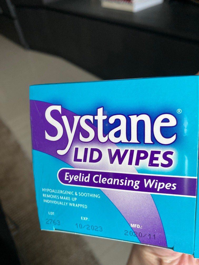 SYSTANE LID WIPES, Beauty & Personal Care, Vision Care on Carousell