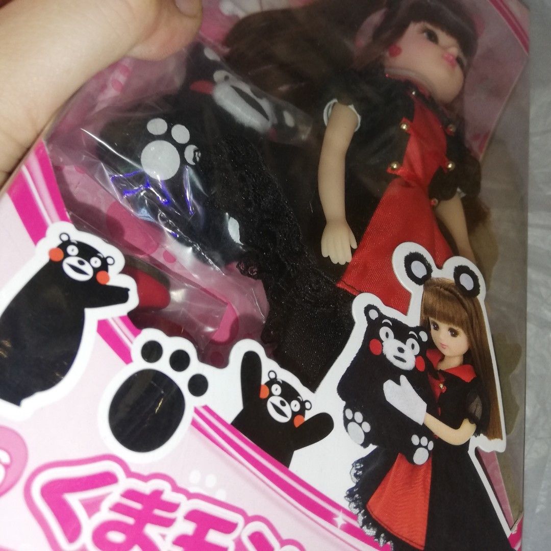 Original Takara Tomy x Licca Doll Licca-chan's and Kumamon Ld-16 Set on ...