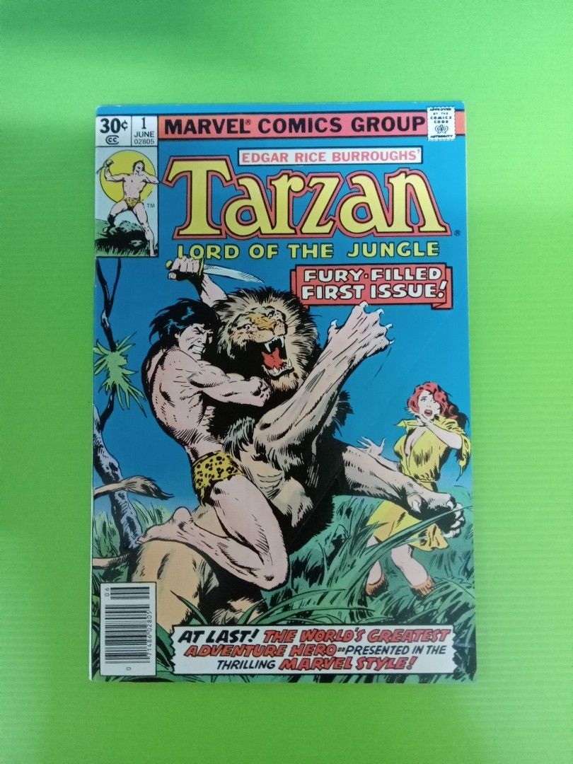 Tarzan #1 ( John Buscema - Cover Art ) Marvel BRONZE Age Comics ...